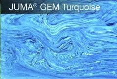 Juma - Turquoise Gem Colored Plastic Material