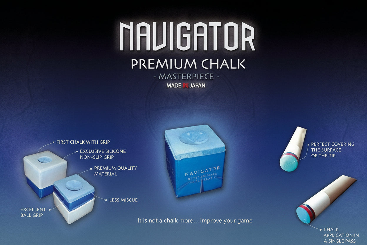 Navigator Chalk for Pool Players - Get Consistent Performance and ...
